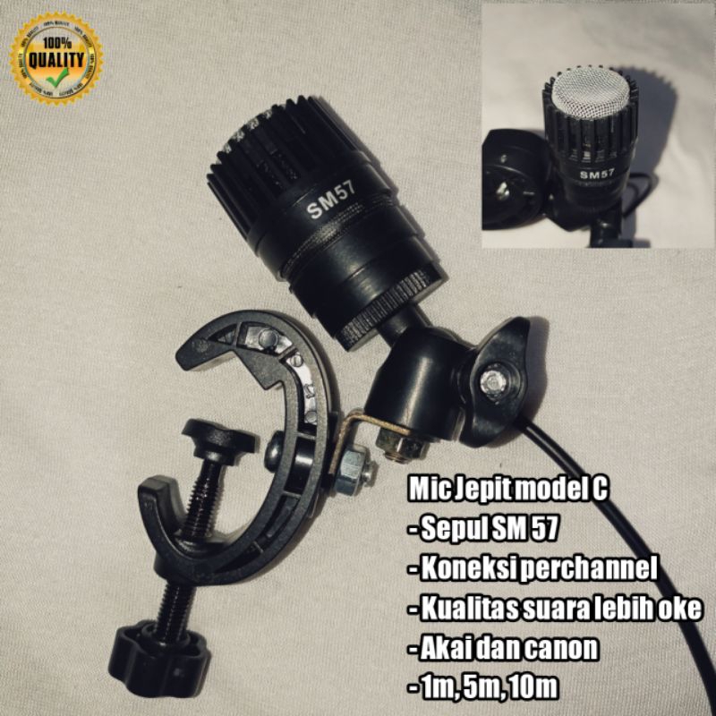 Jual MIC JEPIT REBANA, siap pakai, Kulitas dijamin Bagus ori termurah ...