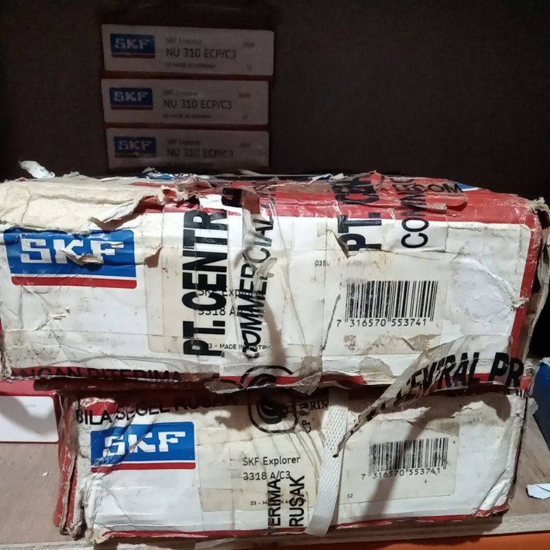 Jual Bearing Angular 3318 A C3 SKF ORIGINAL ( STOK LAMA) | Shopee Indonesia