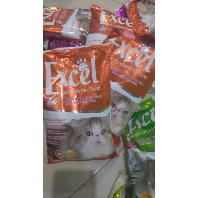 Jual Excel Adult 500gr Rasa Chicken Tuna Flavor | Shopee Indonesia
