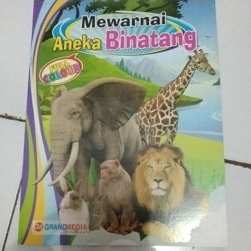Jual Buku mewarnai aneka binatang | Shopee Indonesia