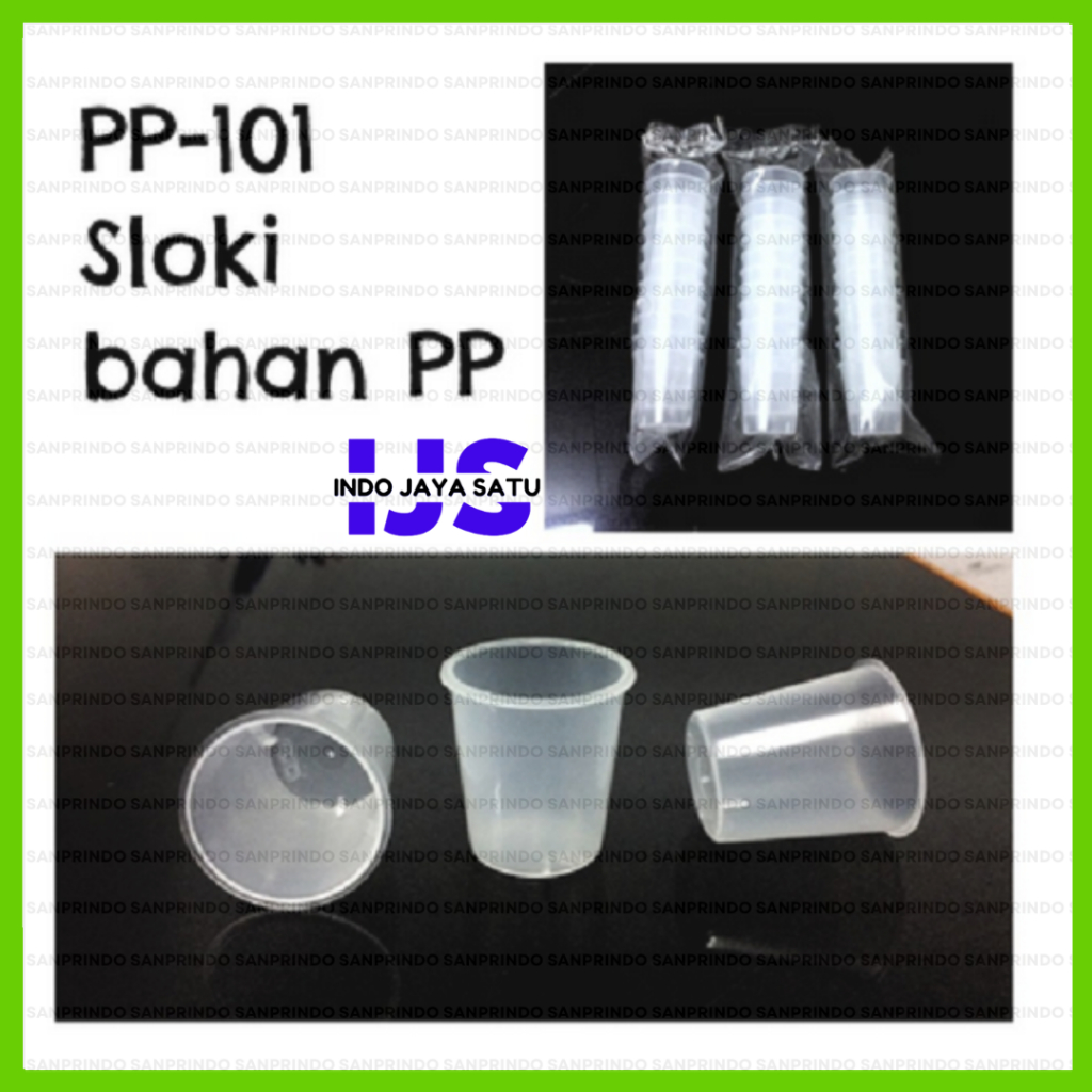 Jual Gelas Sloki Plastik Shot Glass Bening Warna Warni Gelas Seloki 12 ...