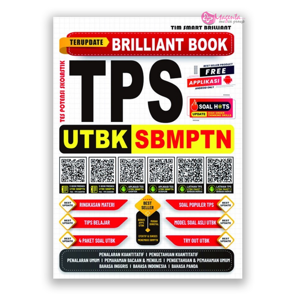 Jual Buku TPS - Buku SNBP - Buku SNBT - Brilliant Book TPS UTBK SBMPTN (Penerbit Brilliant ...