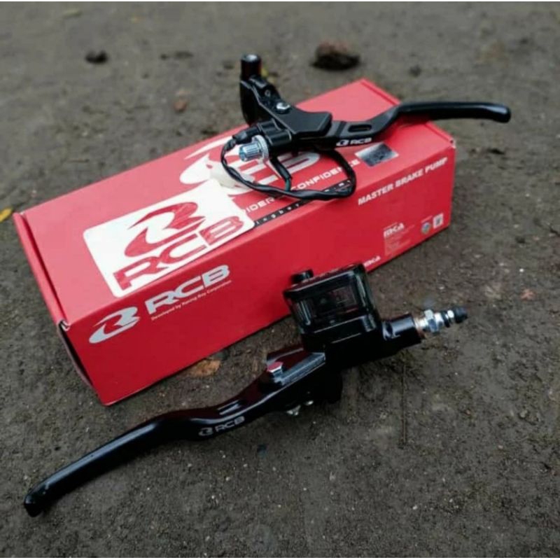 Jual MASTER REM RCB KOTAK E3 14MM PLUS HANDLE KOPLING RCB E2 - BLACK ...