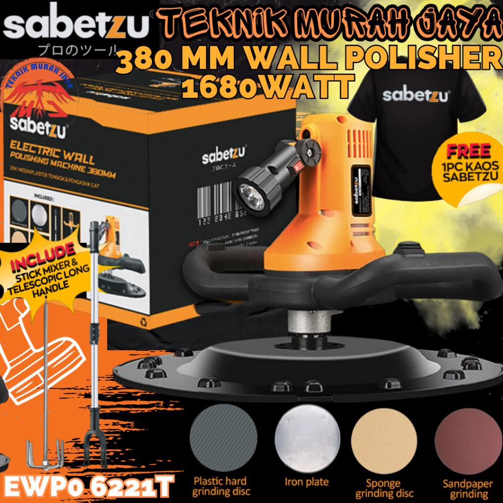 Jual SABETZU Mesin Perata Plester Acian Tembok Poles Dinding Adukan ...