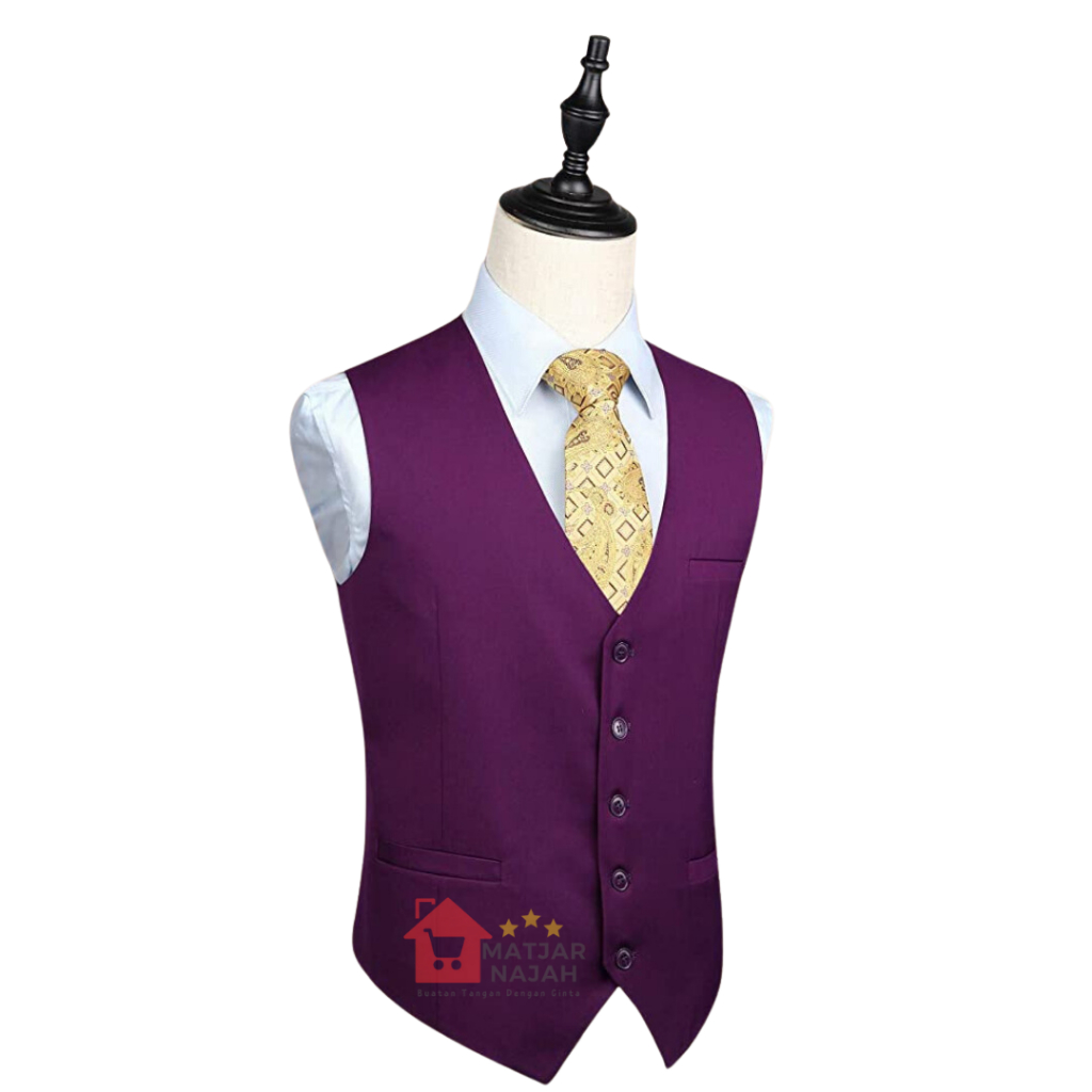 Jual Rompi Formal Pria Matjar Najah > Vest Pria > Rompi Pria > Rompi ...