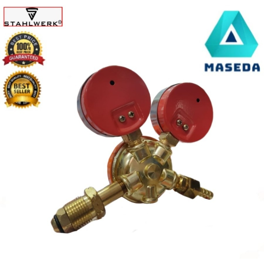 Jual Regulator Las Propane LPG Stahlwerk Tabung Gas Elpiji Welding | Shopee Indonesia