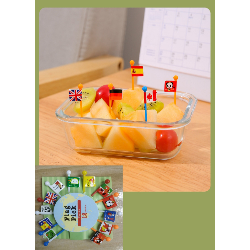 Jual [LOGU] [PART 1] Tusuk gigi semut, mata, party picks, hiasan bekal ...