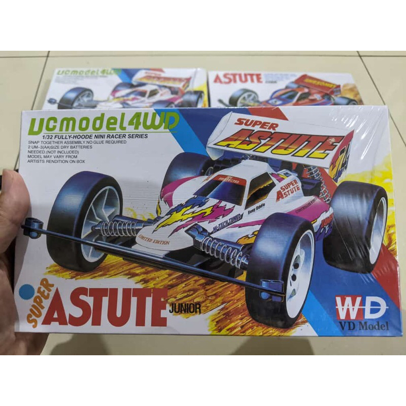 Jual Rep Tamiya mini 4WD Super Astute DD ruize motor included chassis ...