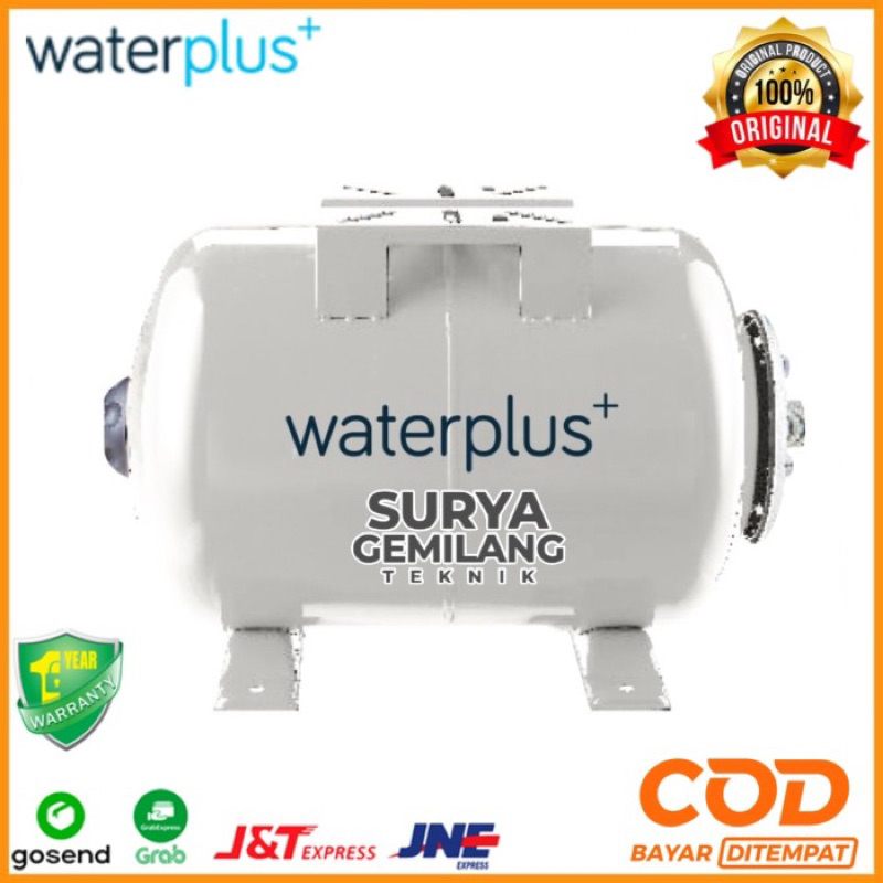 Jual Pressure Tank Horizontal 150 Ltr Waterplus+ PRSTK-150H Tangki Air ...