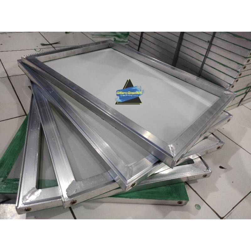 Jual Screen Sablon Frame Almunium 40x60 T48, 54,61,77,120 | Shopee ...