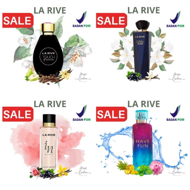 Jual LA RIVE EDP FULL SIZE | Shopee Indonesia