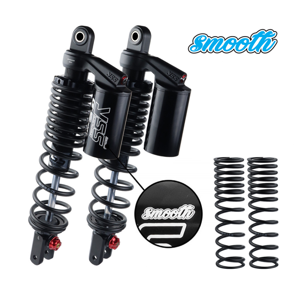 Jual YSS Twin Shock G-Sport Smooth Black Edition TG302-350TR For X-Max | Shopee Indonesia