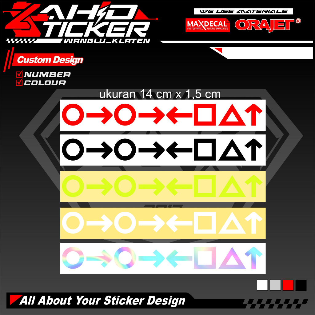 Jual stiker cuting motor cheat gta anti polisi ps2 cutting sticker ...