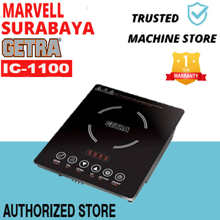 Jual KOMPOR INDUKSI LISTRIK INDUCTION COOKER GETRA IC-1100 ORIGINAL ...