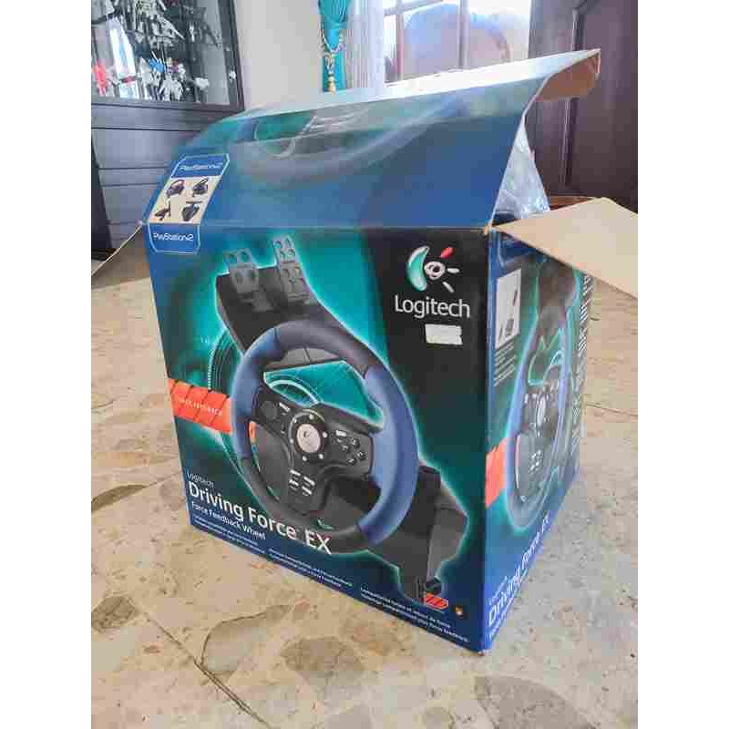 Jual Logitech driving force EX + Rig | Shopee Indonesia