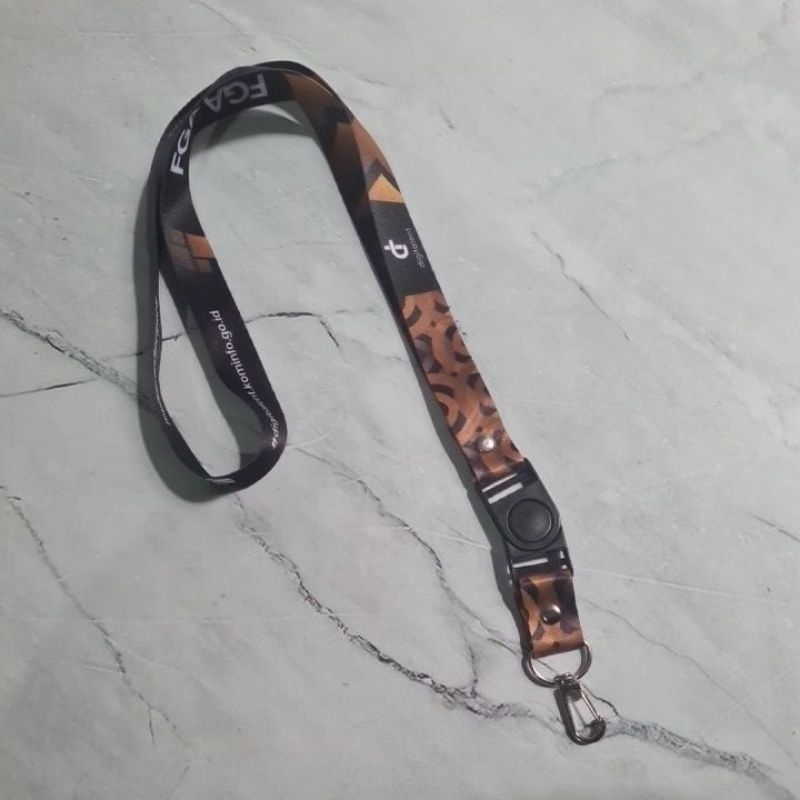 Jual Tali id card lanyard custom sablon dan print | Shopee Indonesia