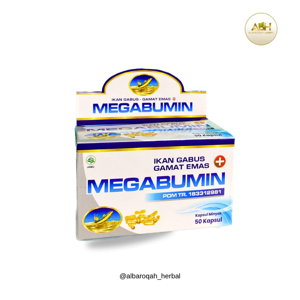 Jual KAPSUL IKAN GABUS PLUS GAMAT EMAS MEGABUMIN ISI 50 KAPSUL | Shopee ...