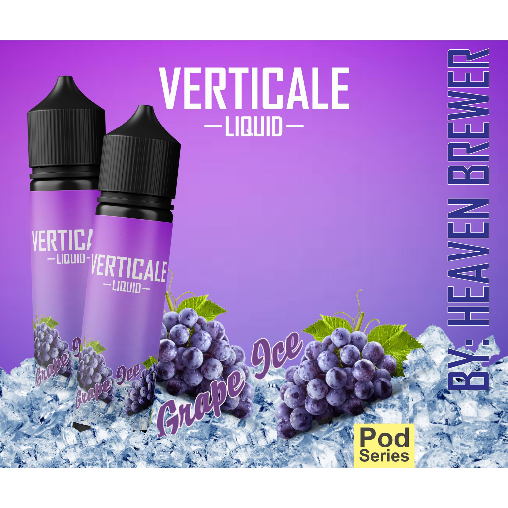 Jual VERTICALE E Liquid PODS SERIES By HEAVEN BREWER Rasa Grape Ice ...