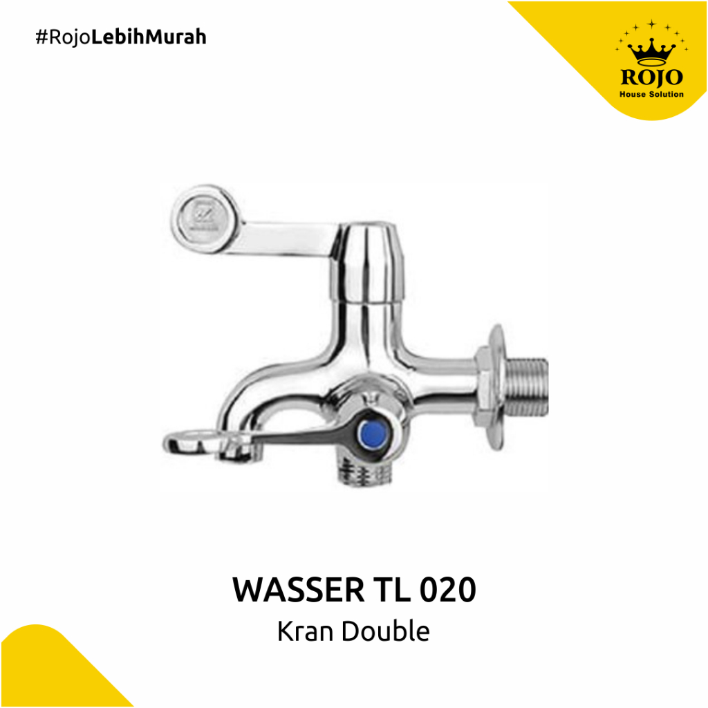 Jual Wasser TL 020 Kran Double-Kran Dinding | Shopee Indonesia