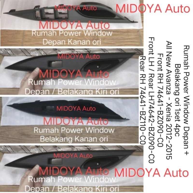 Jual Rumah Power Window Depan + Belakang All New Avanza - Xenia 2012 ...