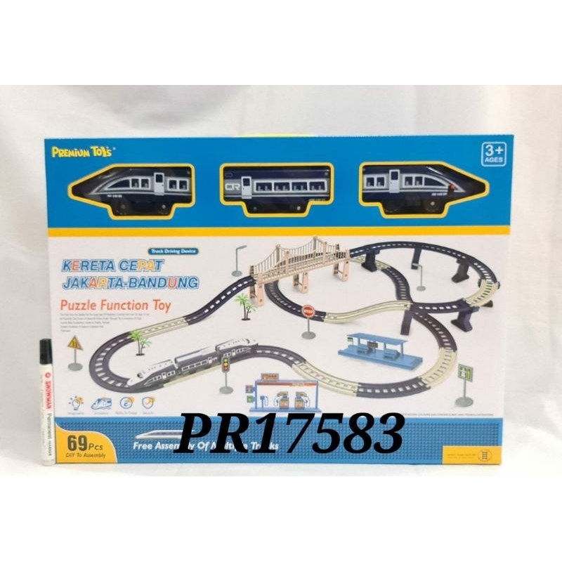 Jual mainan Track kereta cepat isi 69 pcs | Shopee Indonesia
