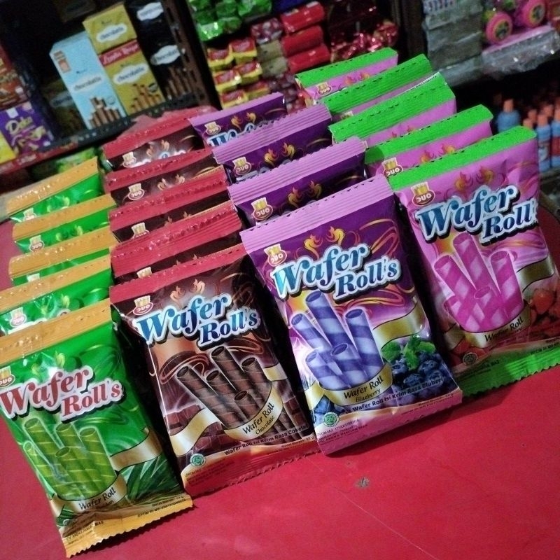 Jual Wafer rolls astor mini harga 1 renteng 10pics@12g | Shopee Indonesia