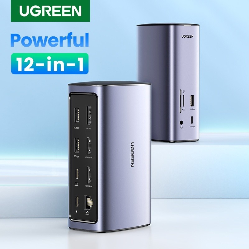 Jual UGREEN DOCKING STATION USB-C 12IN1 | Shopee Indonesia