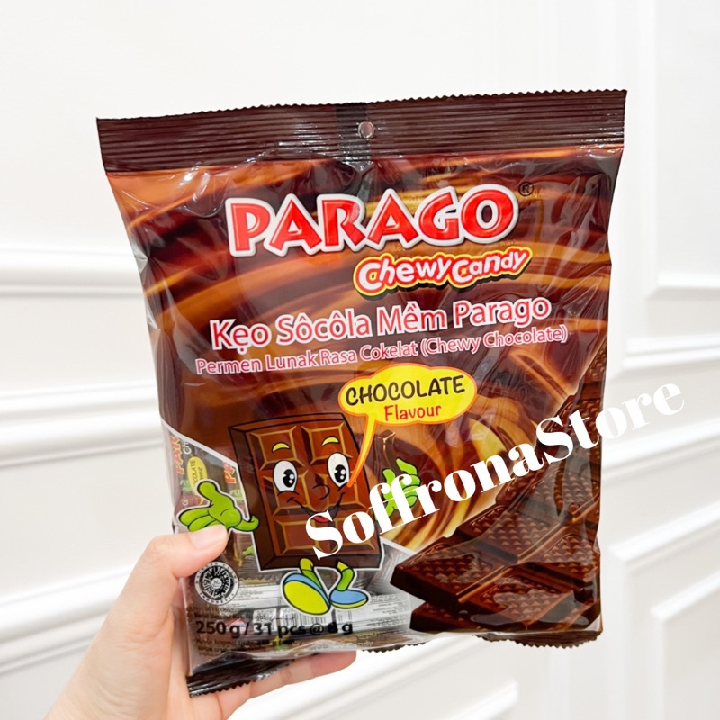 Jual parago chewy candy permen coklat enak 1 pack isi 30 pcs ready ...
