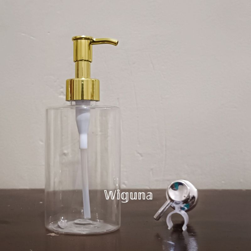 Jual Botol Pump 250ml Clear / Botol RFS 250ml Clear Tutup Pump Clip Oil | Shopee Indonesia