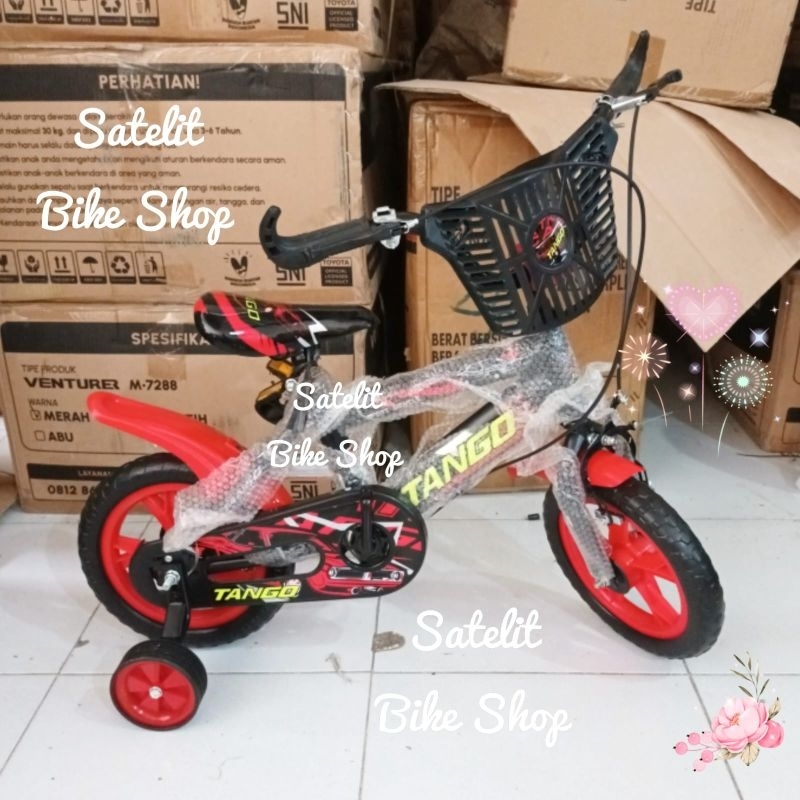 Jual Sepeda BMX Anak Cowok Ukuran 12 Inch Tango Ban Eva | Shopee Indonesia