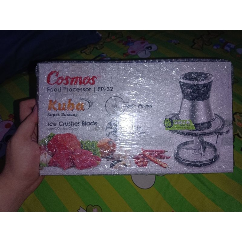 Jual COSMOS FP-32 KUBA Chopper / Food Processor Kaca 1,7 Liter | Shopee Indonesia