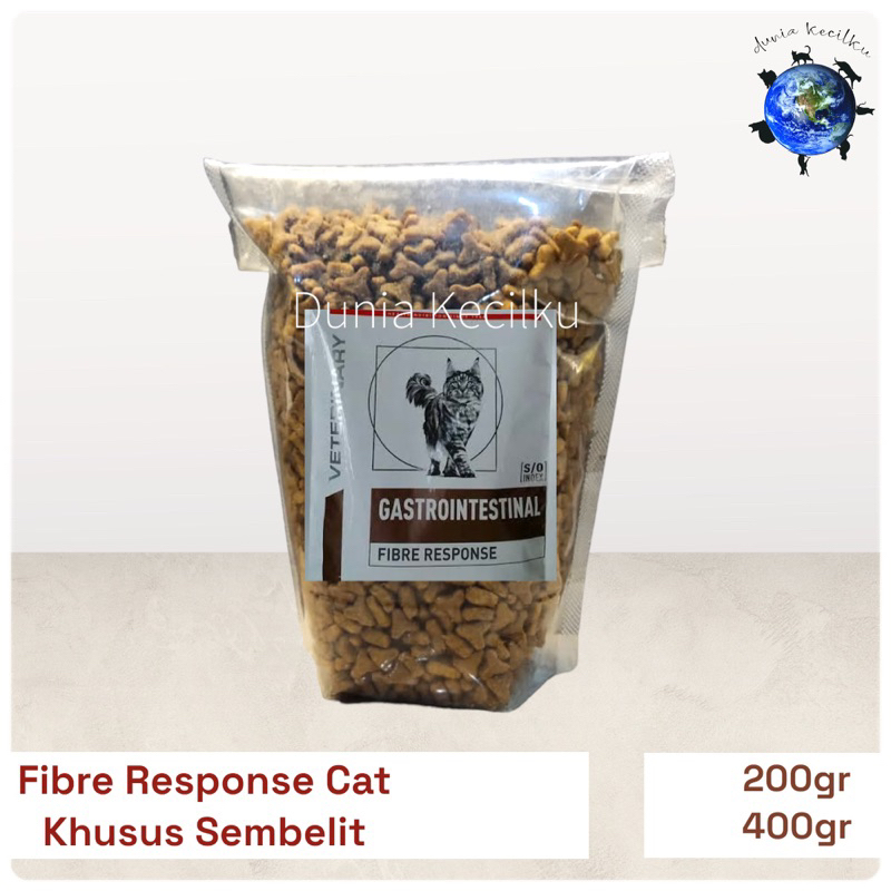 Jual Vet Gastrointestinal Fibre Response Cat - Makanan Kucing Sembelit ...