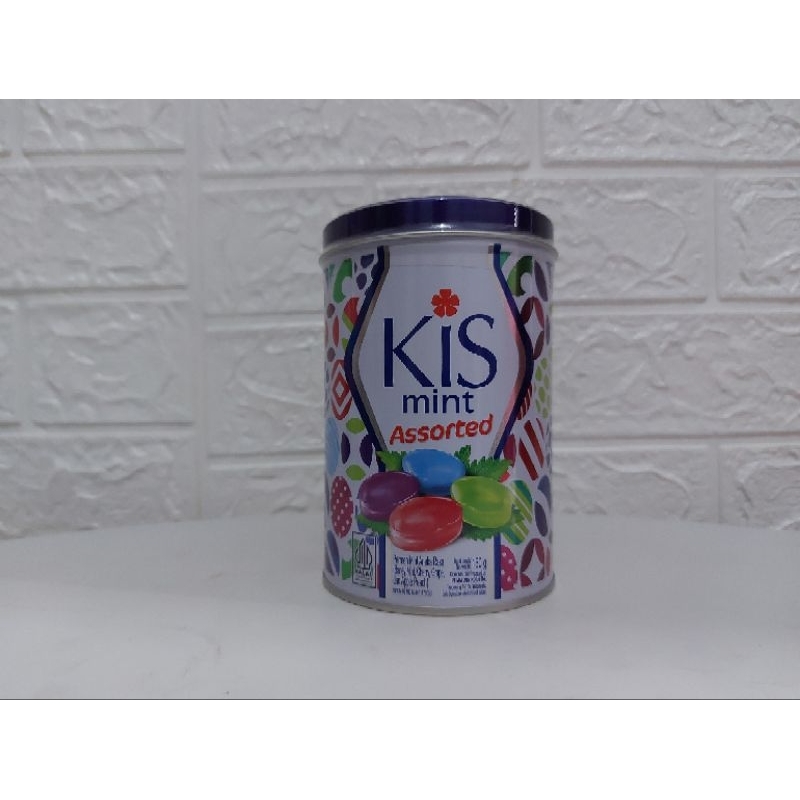 Jual permen kiss mint kaleng | Shopee Indonesia