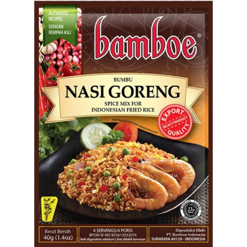 Jual Bamboe Bumbu Masakan Rendang / Soto / Rawon / Tom Yam | Shopee ...