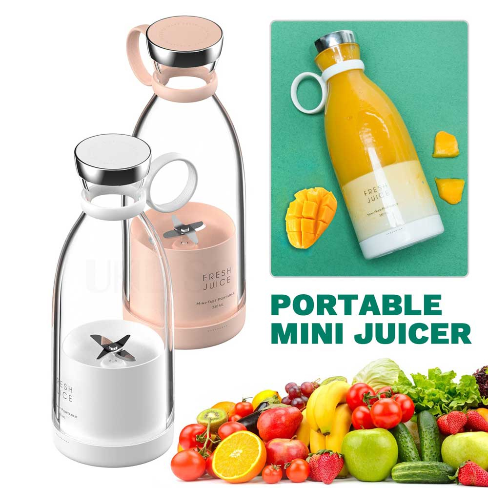 Jual Portable Juice Blender - Blender Botol Shake N Go - Blender Juicer ...