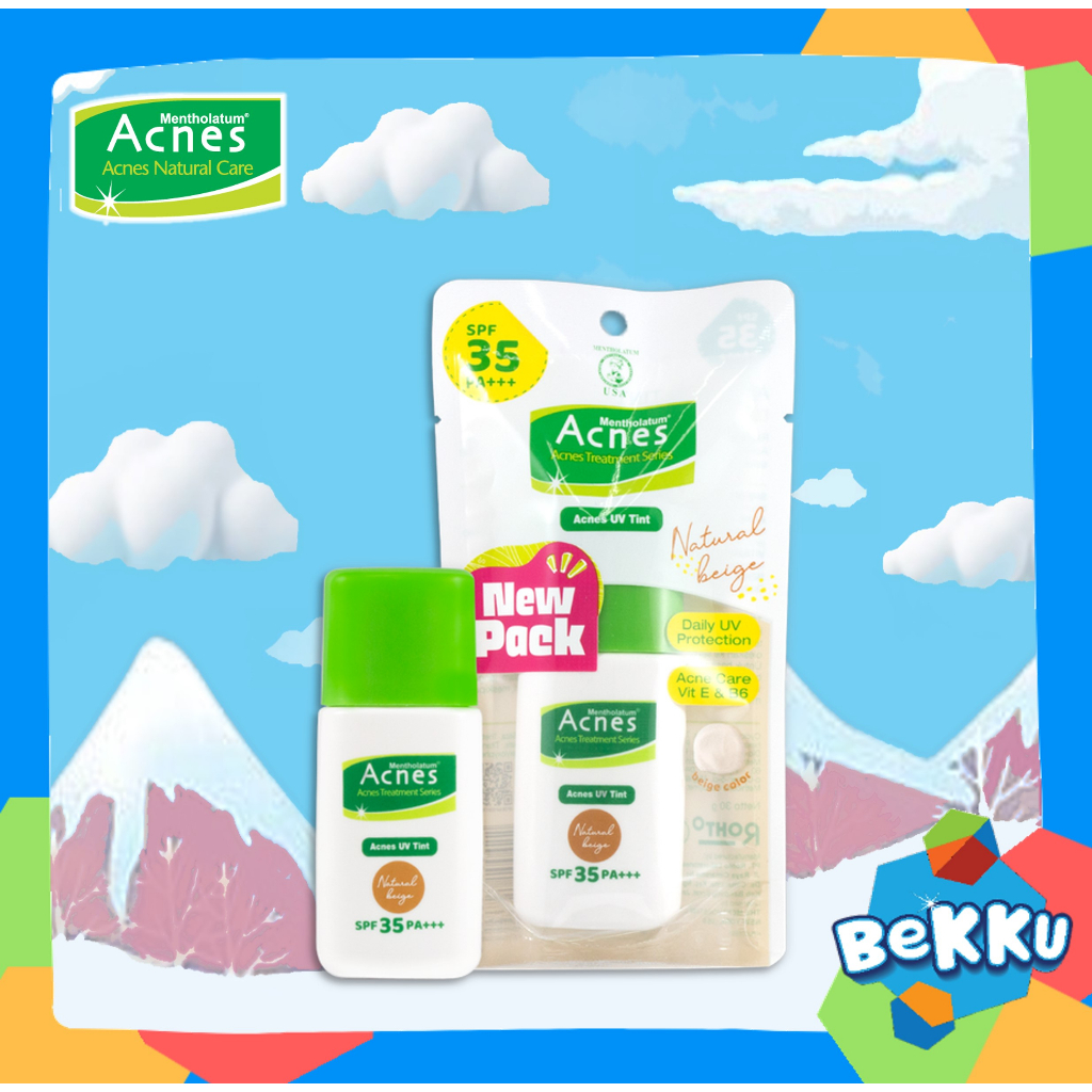 Jual Acnes UV Tint Natural Beige 30gr / Sunscreen Tint / Sunblock ...