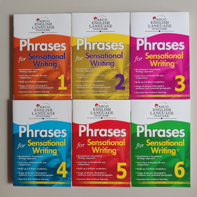 Jual Buku Phrases for Sensational Writing 1 - 6 (Pilihan Per Buku ...