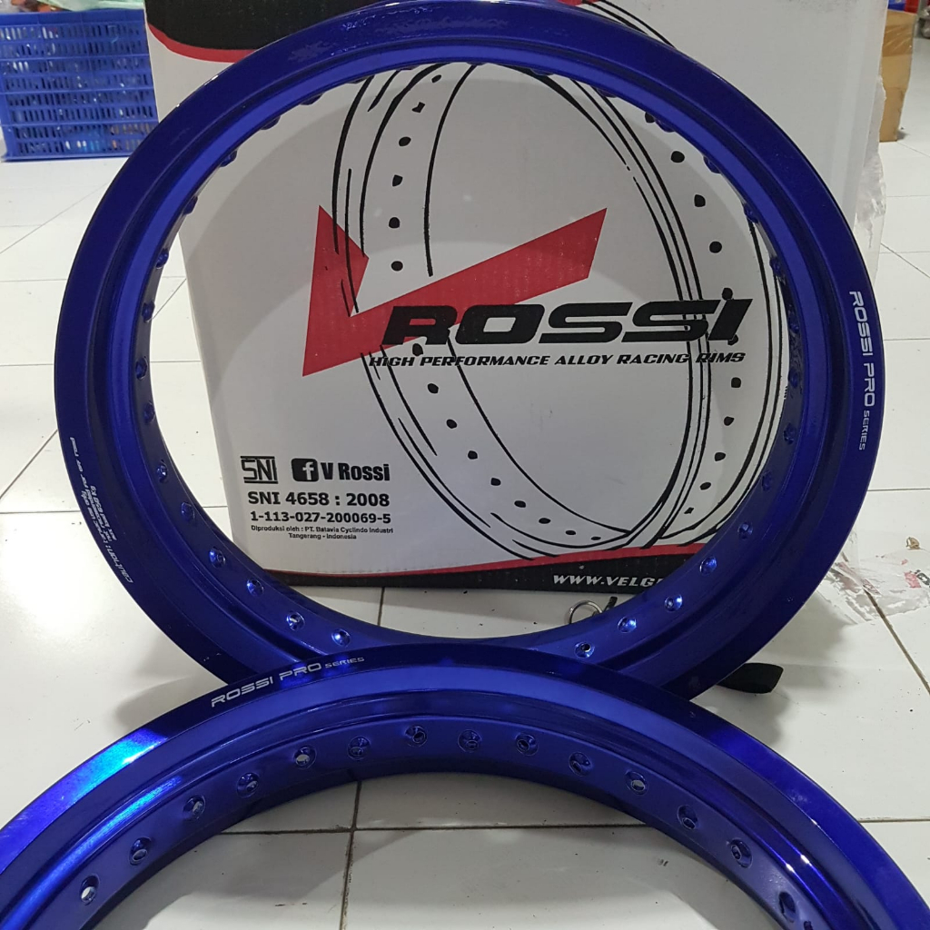 Jual VELG ROSI SUPERMOTO 300/350 RING 17 WARNA BIRU | Shopee Indonesia