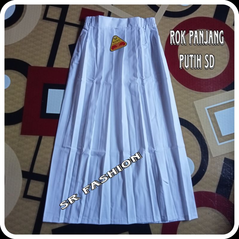 Jual Rok Panjang Rempel Putih Lengkap Ukuran Kelas 1 Sampai 6 SD ...