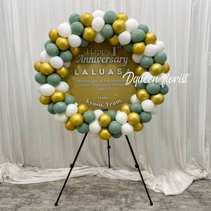 Jual Dqueen Florist Papan Balon Unik Indoor Bundar Ucapan Selamat ...