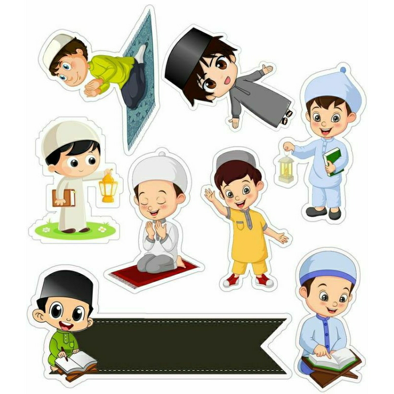 Jual Topper cake kue anak soleh mesjid mengaji free nama dan ucapan ...