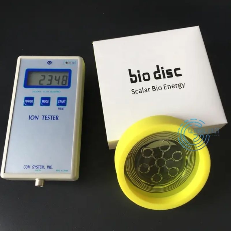 Jual BioDisc 2 4 Scalar Energy Alpha Spin Quantum Bio Disc Ion Glass ...