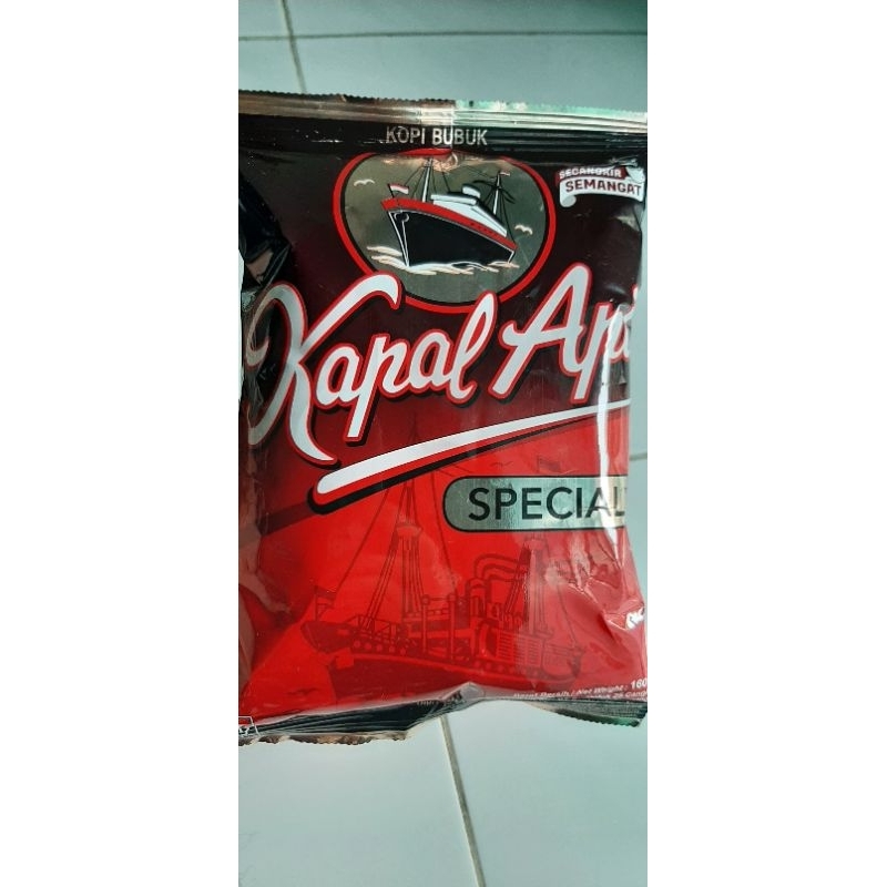 Jual kopi bubuk kapal api '160g pouch | Shopee Indonesia