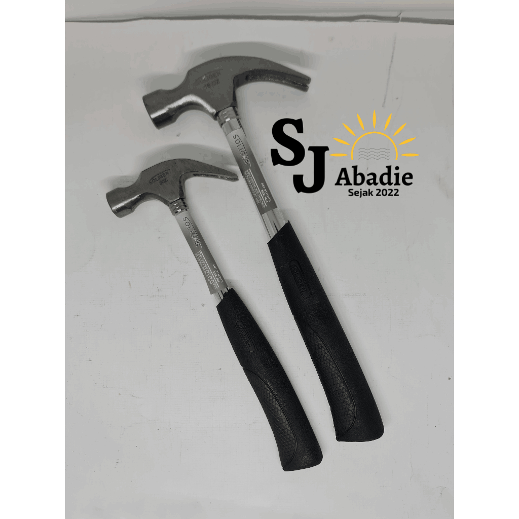 Jual (1 PCS) Palu Kambing Gagang Besi SOLIGEN 8oz 16oz Steel Claw ...