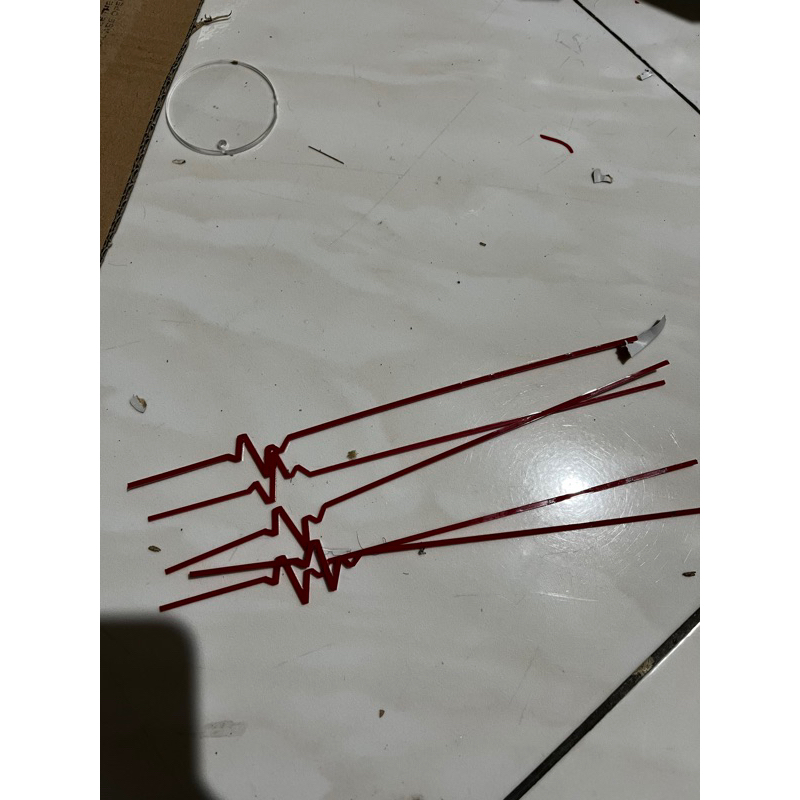 Jual garis plat nomor merah bahan akrilik | Shopee Indonesia