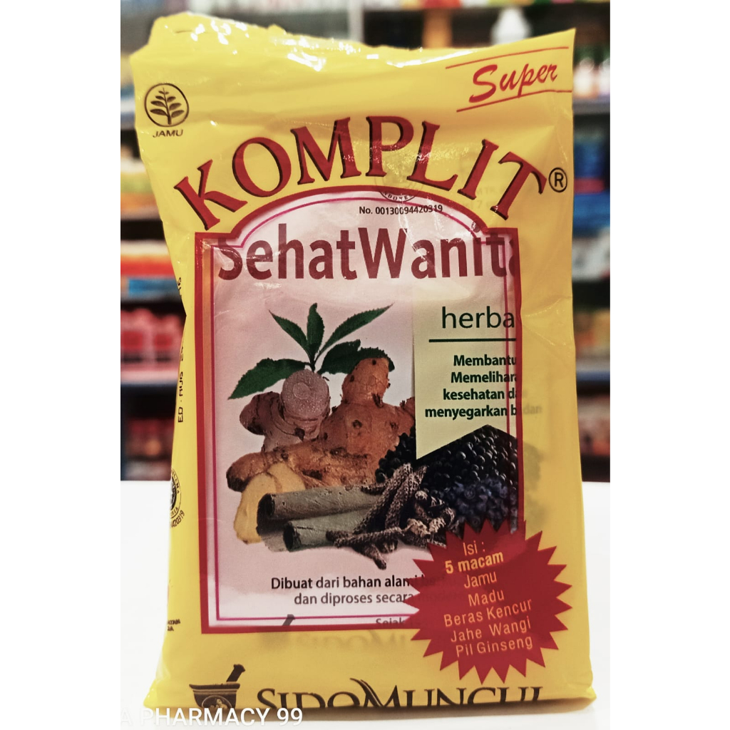 Jual Jamu Komplit Herbal Sido Muncul - 𝐊𝐞𝐦𝐚𝐬𝐚𝐧 𝟏 𝐒𝐚𝐜𝐡𝐞𝐭 | Shopee Indonesia