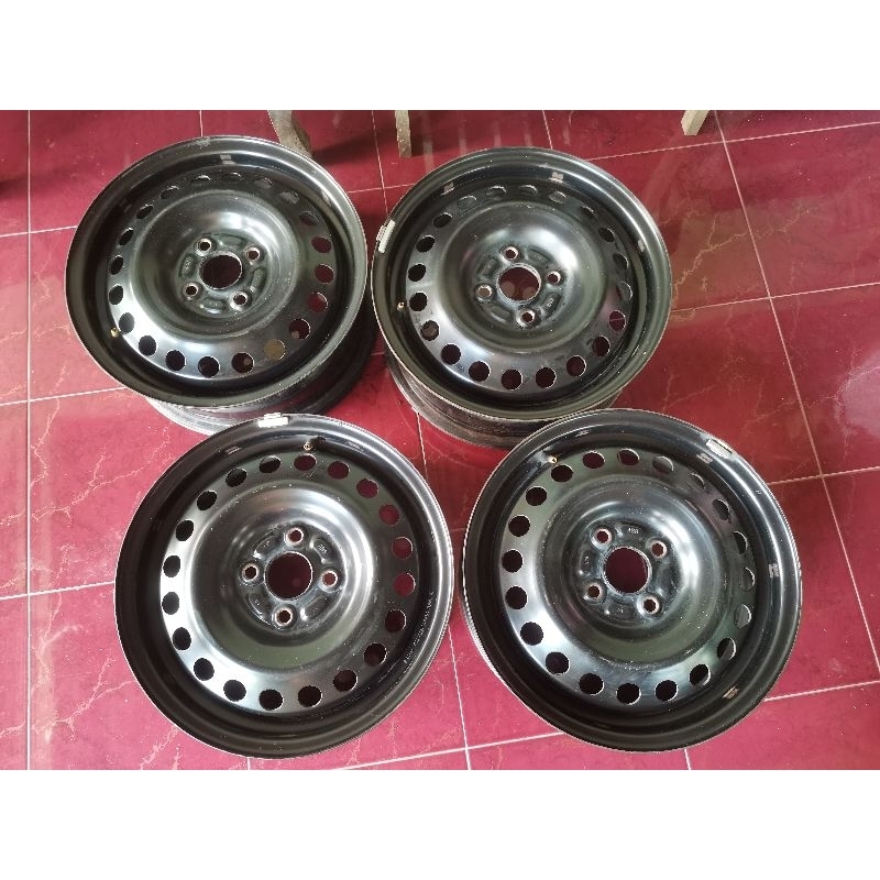 Jual velg kaleng r15 mobilio, jazz, vios yaris calya sigra city agya ayla brio igniz dll ring 15 ...