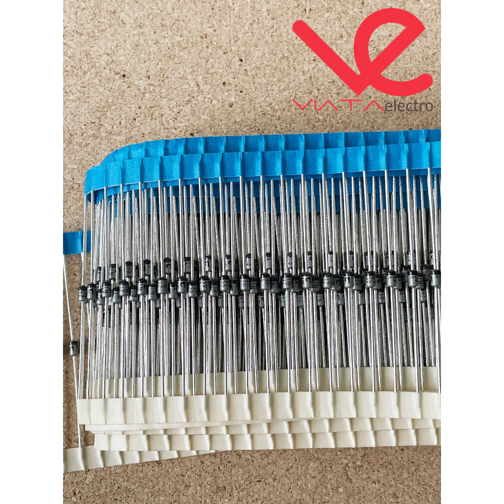 Jual 10 BUAH DIODA ZENER 1 WATT DIODE ZENER 1W 3V9 5V1 5V6 6V8 8V2 9V1 12V 13V 15V 24V ups ...