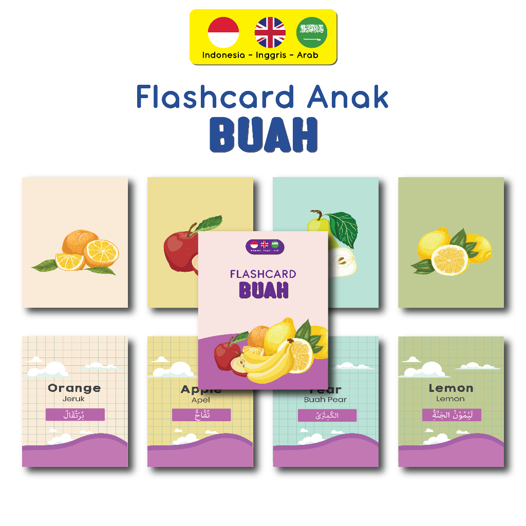 Jual MAINAN FLASH CARD FLASHCARD BELAJAR EDUKASI ANAK BAYI BALITA PAUD ...