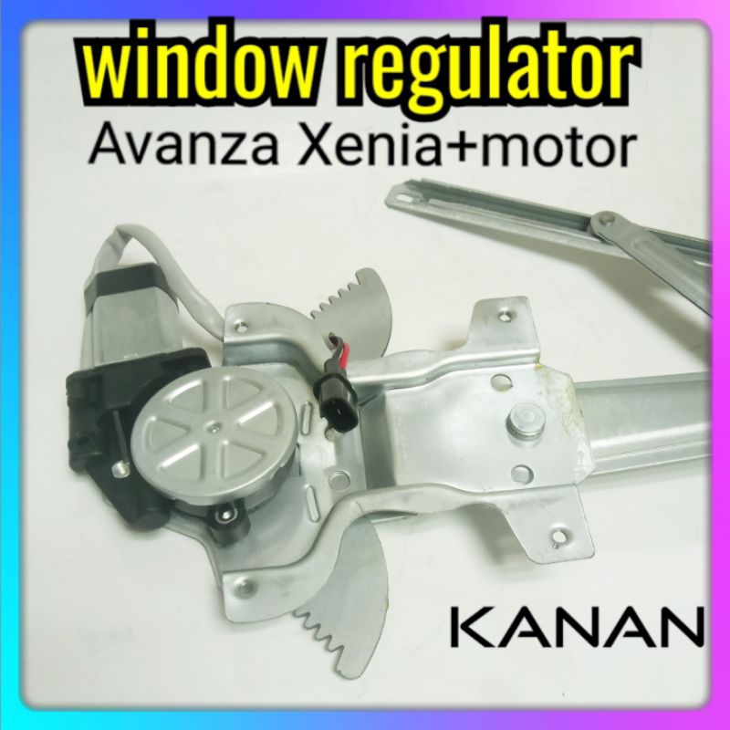 Jual WINDOW REGULATOR KACA AVANZA XENIA SET+MOTOR POWER WINDOW SEBELAH ...